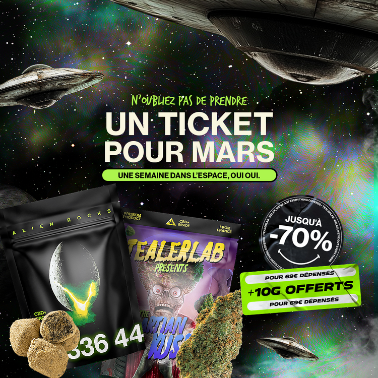 Boutique de CBD en ligne - TEALERLAB