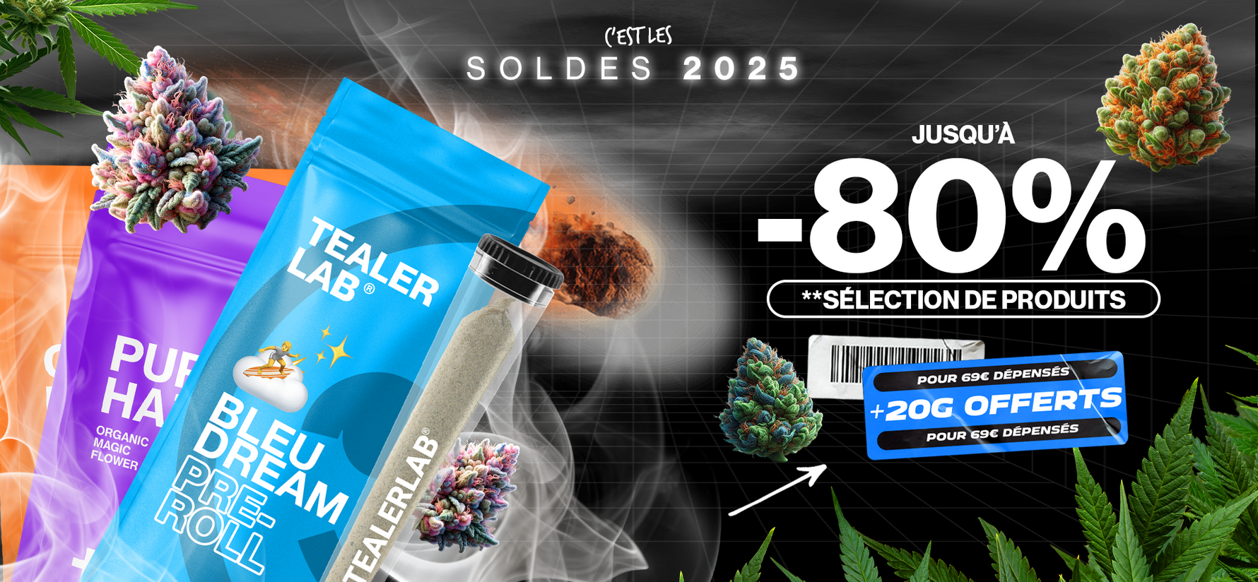 Boutique de CBD en ligne - TEALERLAB