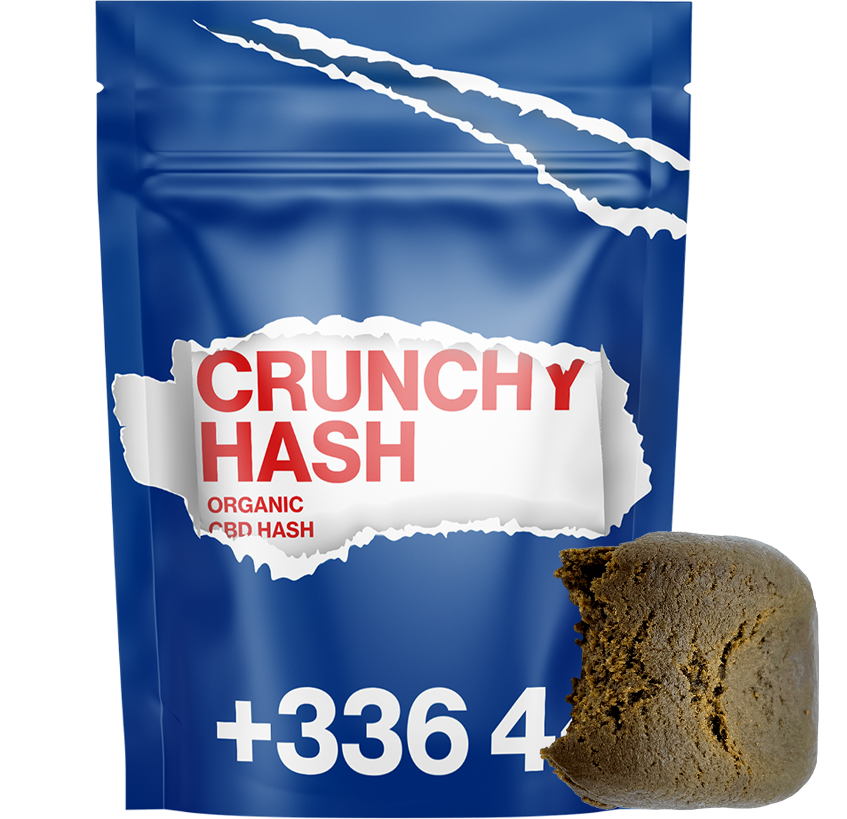Crunchy Hash CBD 🍫 - RÉSINE CBD - TEALERLAB